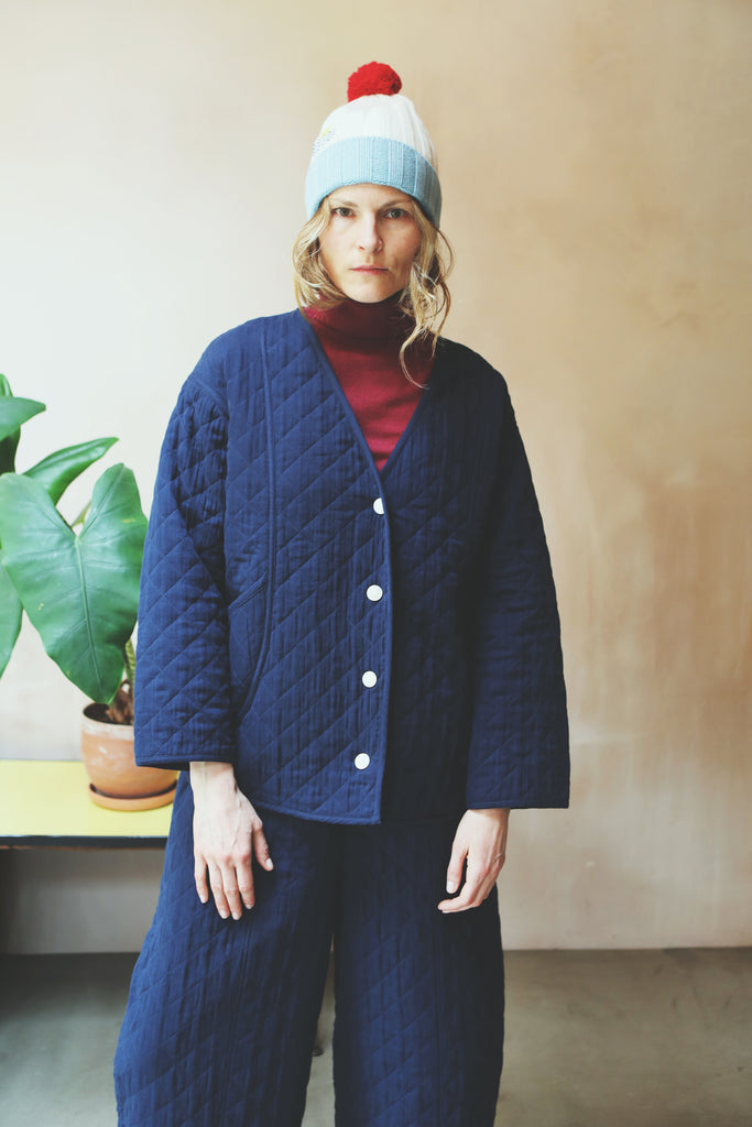 Harlow Jacket Navy – LF MARKEY