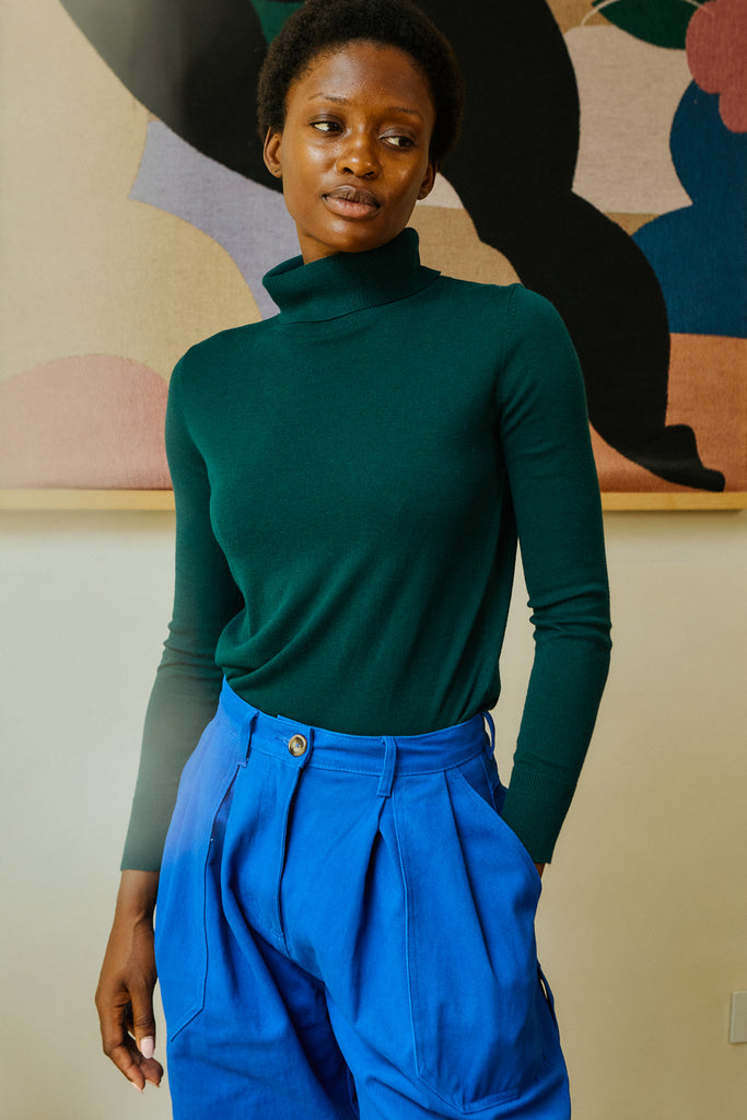 Joshua Knit Forest Green – LF MARKEY