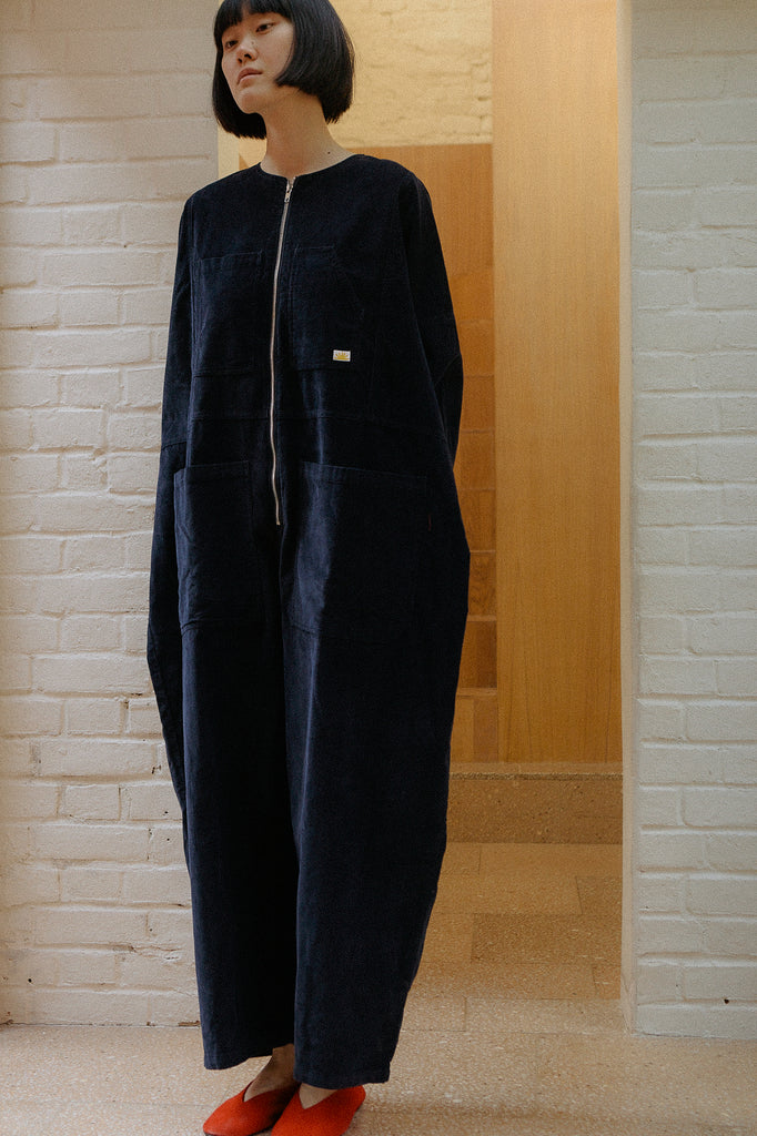 Mega Longsleeve Boilersuit Navy – LF MARKEY